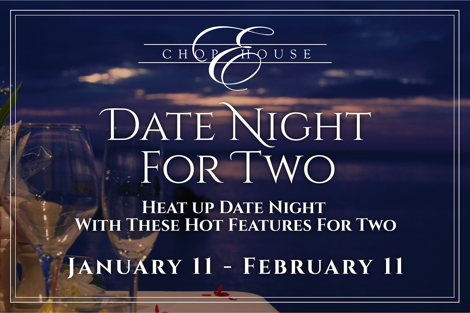 Date Night for Two - Elizabeth's Chop House